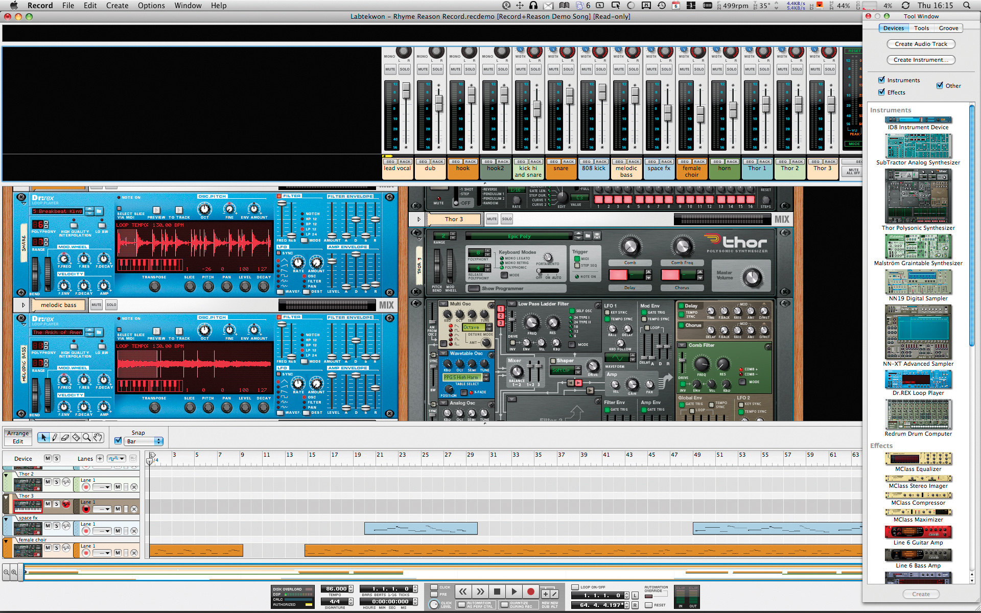 Propellerhead Software Record review | MusicRadar